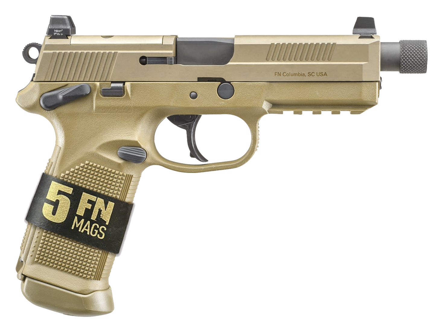 FNH USA FNX-45 Tactical Semi-Auto Pistol - .45 ACP | Bass Pro Shops